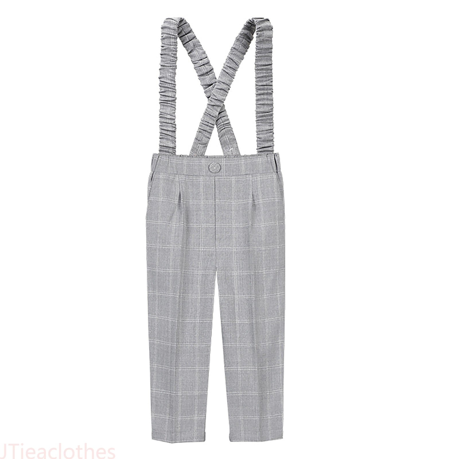 JTieaclothes Boys Solid Color Suit Pants For Boys School Trousers For ...