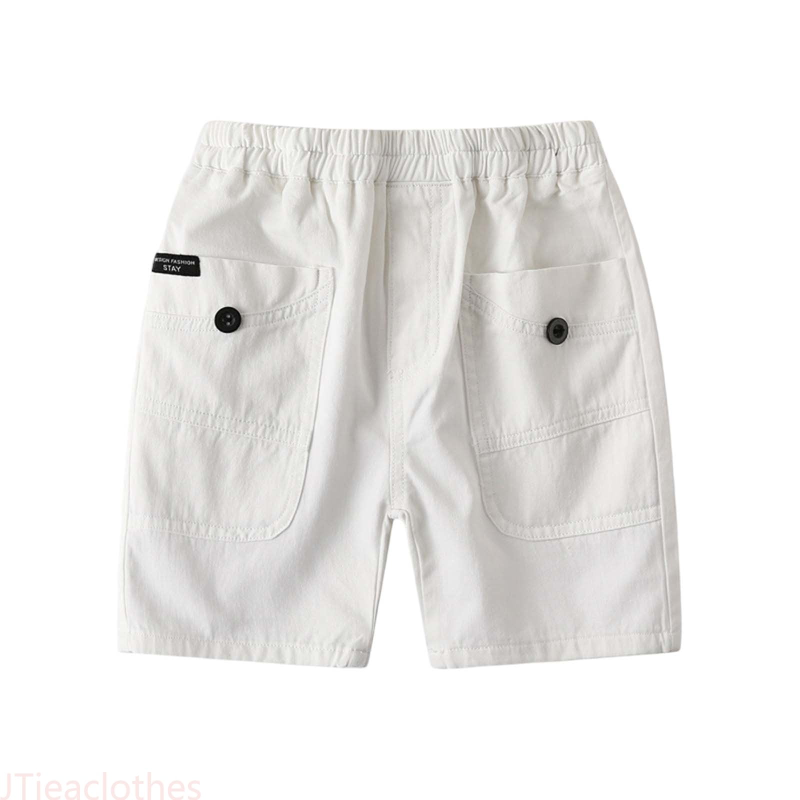 JTieaclothes Boys Summer Cargo Pants Casual Comfortable Kids Shorts For ...