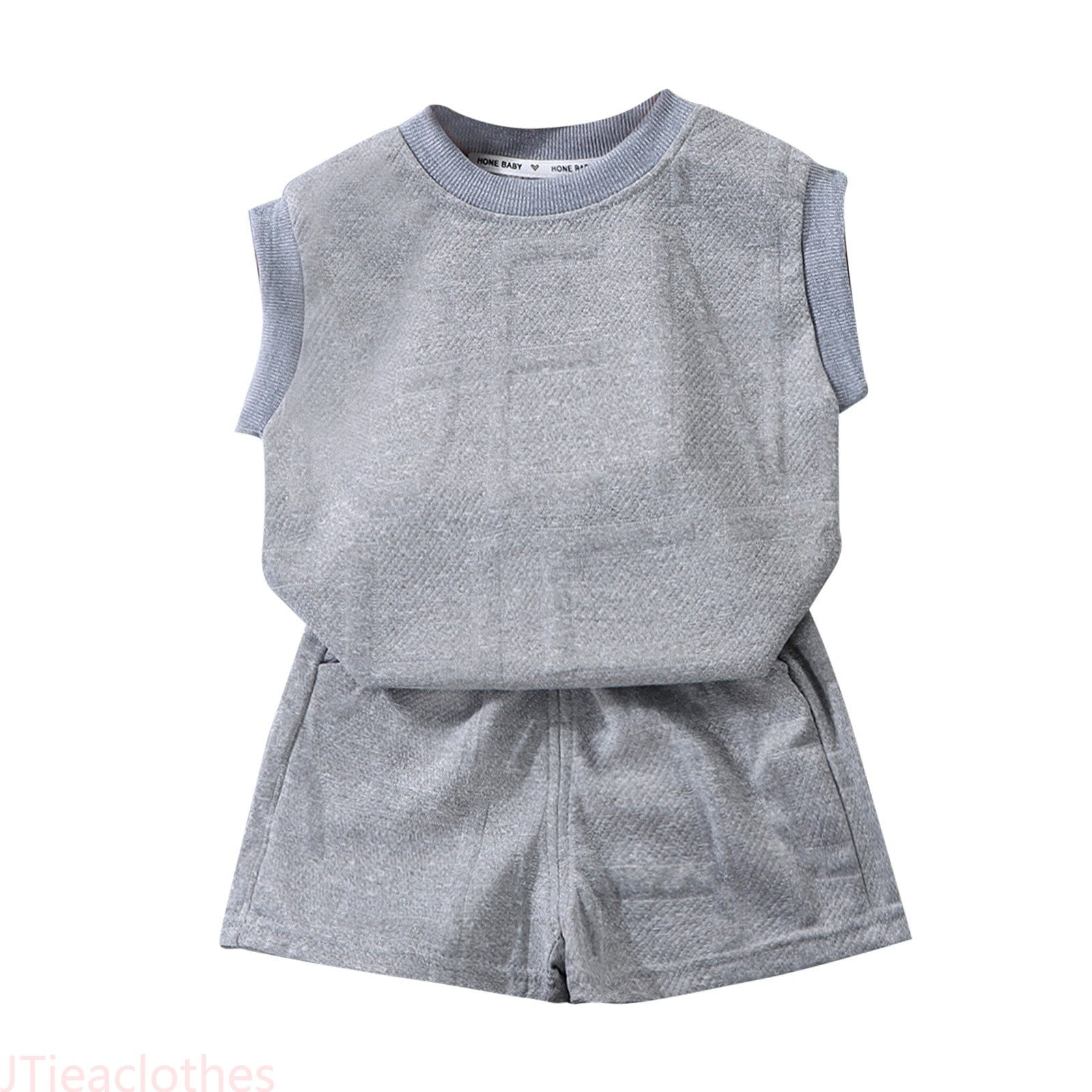 JTieaclothes Summer Children's Vest Set Boys Sleeveless Summer Clothes ...