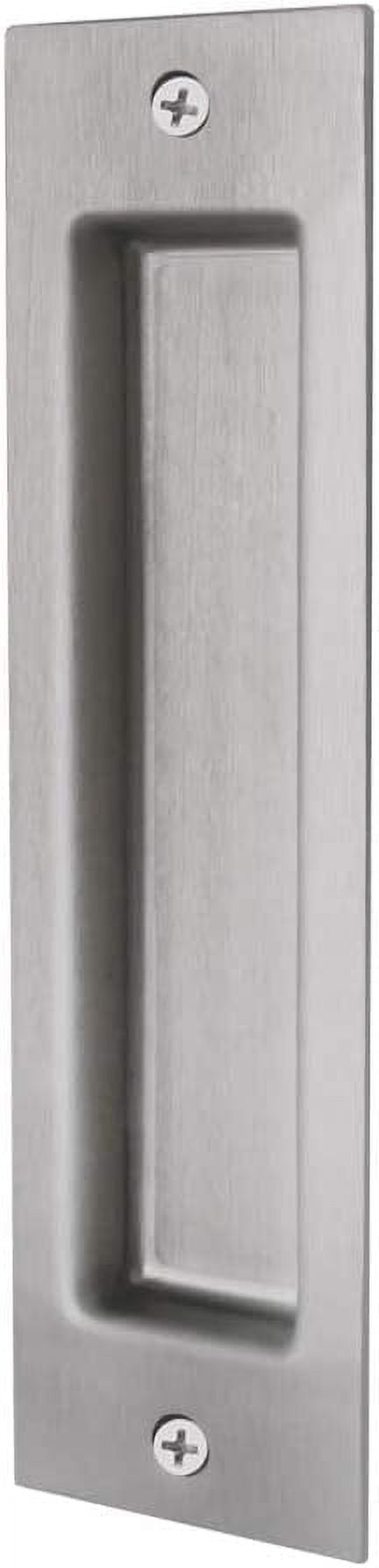 JUBEST 8" Satin Nickel Barn Door Finger Pull Handle Solid Heavy-Duty ...