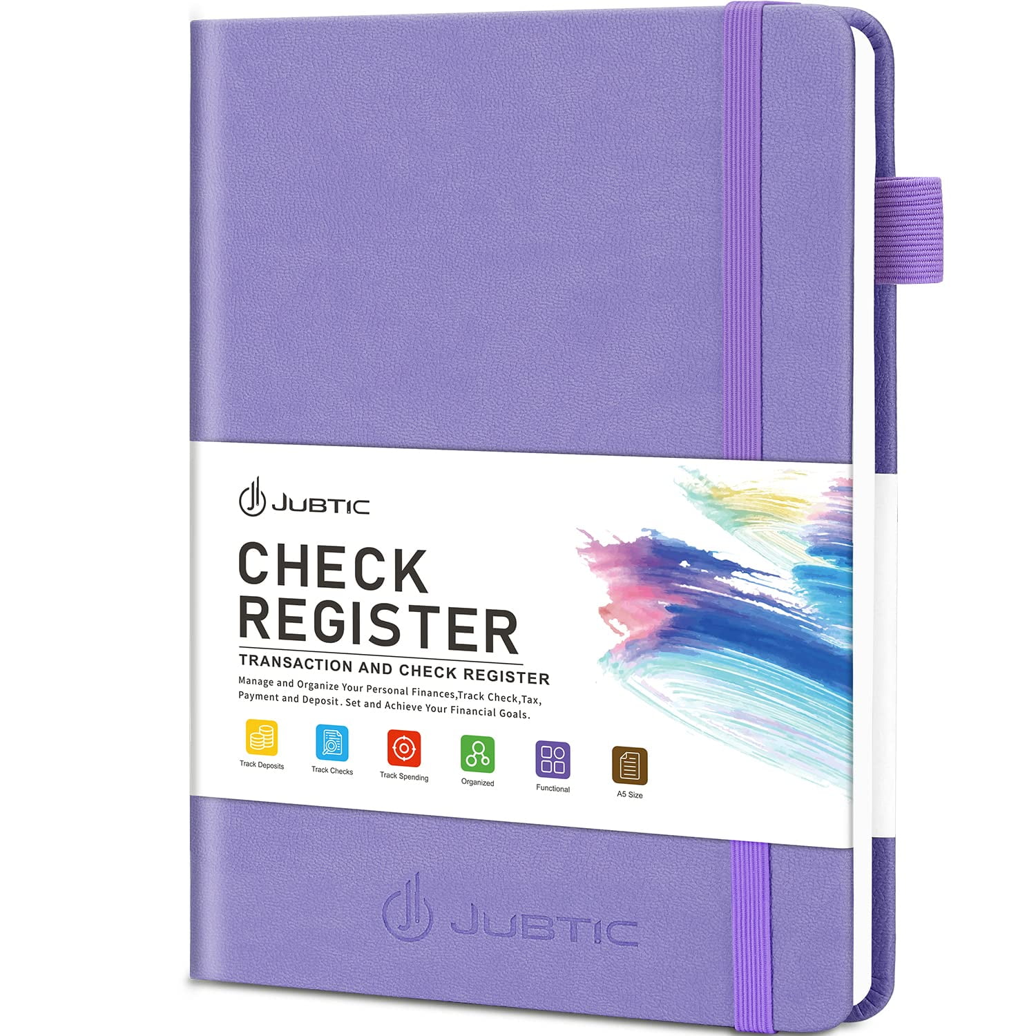 JUBTIC A5 Check Registers for Personal Checkbook, Accounting Ledger for ...
