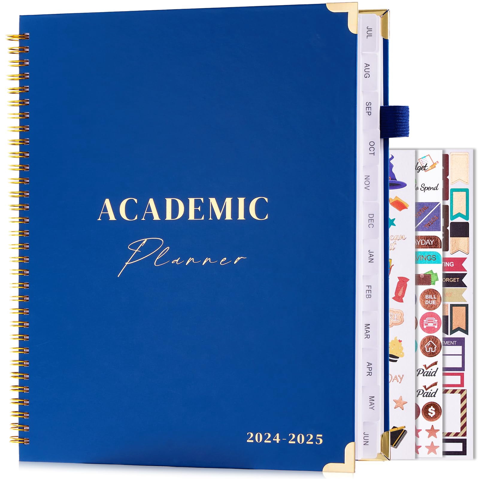 JUBTIC Academic Planner 2024-2025 Daily Weekly and Monthly, July 2024 ...