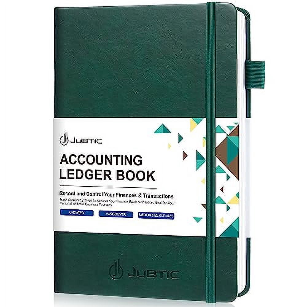 JUBTIC Accounting Ledger Book â€“ Accounting Log for Small Businesses ...