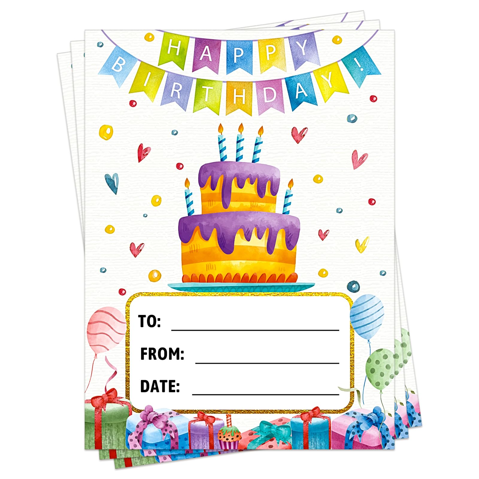 JUESMOS Birthday Certificates Students Happy Birthday Certificates Kids ...