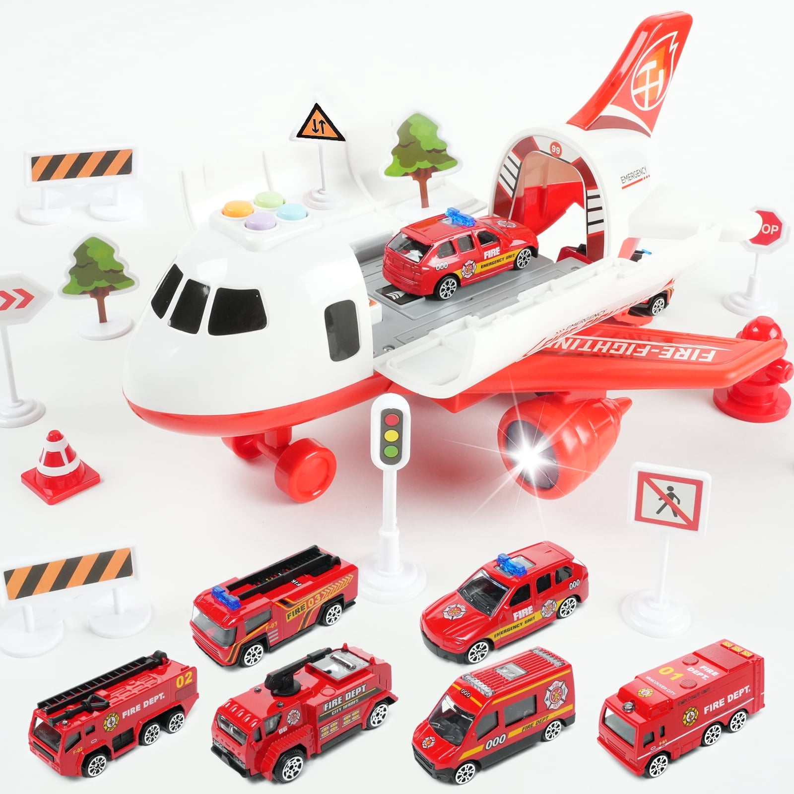 JUGAAD LIFE Airplane Toys for 3 4 5 6 7 Year Old Boys Kids Girls, Toy ...