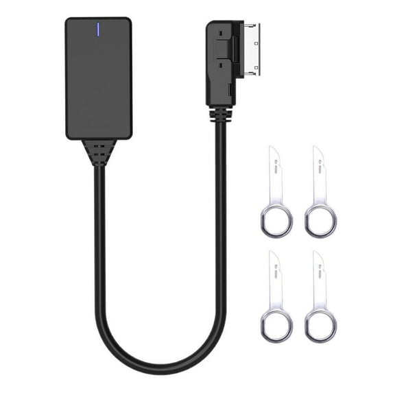 JUICEASE 3X For Audi A3 A4 A5 AMI MDI MMI Bluetooth Music Interface AUX Audio Cable Ad S9A8 ...