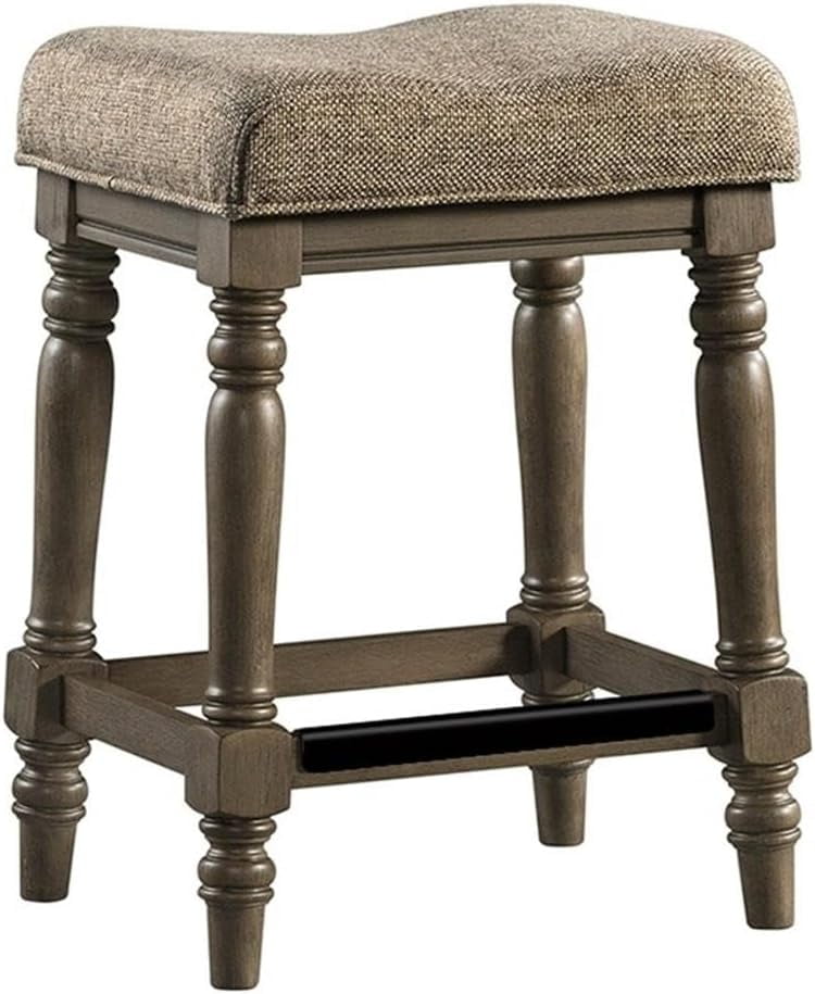 JUIJOWGTGW Balboa Park Backless Counter Stool with Seat Roasted Oak ...