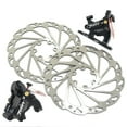 JUIN TECH F1 Hydraulic Flat mount Road CX Disc Brake set 160mm w/ Rotor ...