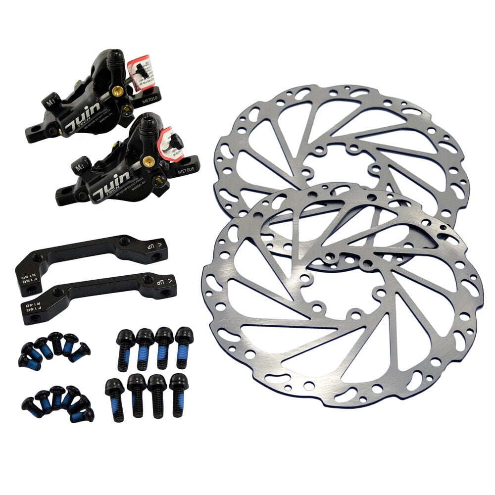 JUIN TECH M1 Hydraulic MTB E-bike Disc Brake set 160mm w/ Rotor (F+R ...