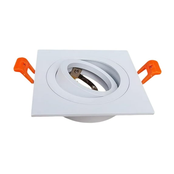 JUJHGRF-2pcs White GU10 Downlight housing 3.54 inches, recessed ...