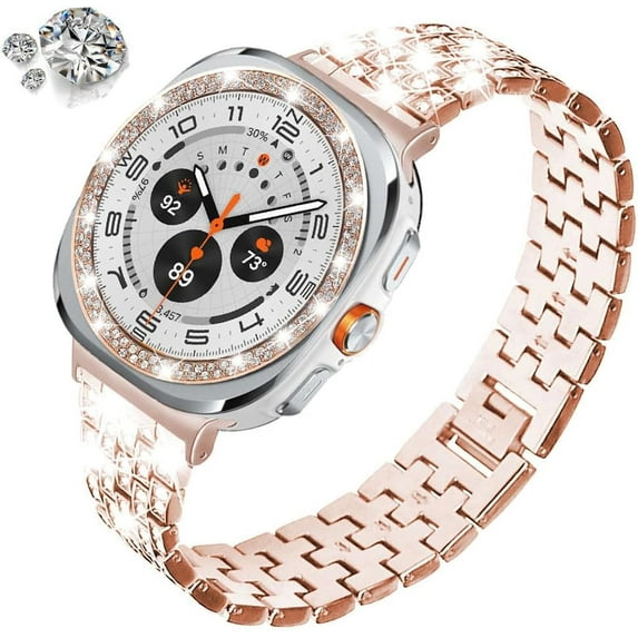 JUJHGRF-Bands and Bezel Cover Compatible with Samsung Galaxy Watch ...