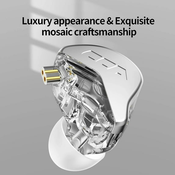 JUJHGRF-CCA CRA in Ear Monitor Headphones, Ultra-Thin Diaphragm Dynamic ...