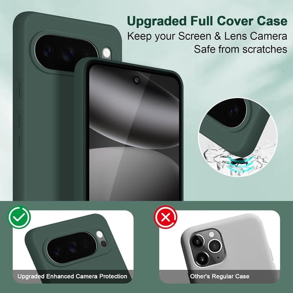 JUJHGRF-Case for Google Pixel 10 Pro XL, Soft Silicone Case with ...