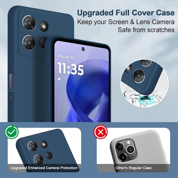 JUJHGRF-Case for Motorola Moto G Power 5G 2025, Soft Silicone Case with ...