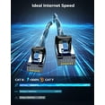 JUJHGRF-Cat8 Ethernet Cable 6 ft 1 Pack, High Speed 40Gbps 2000MHz ...
