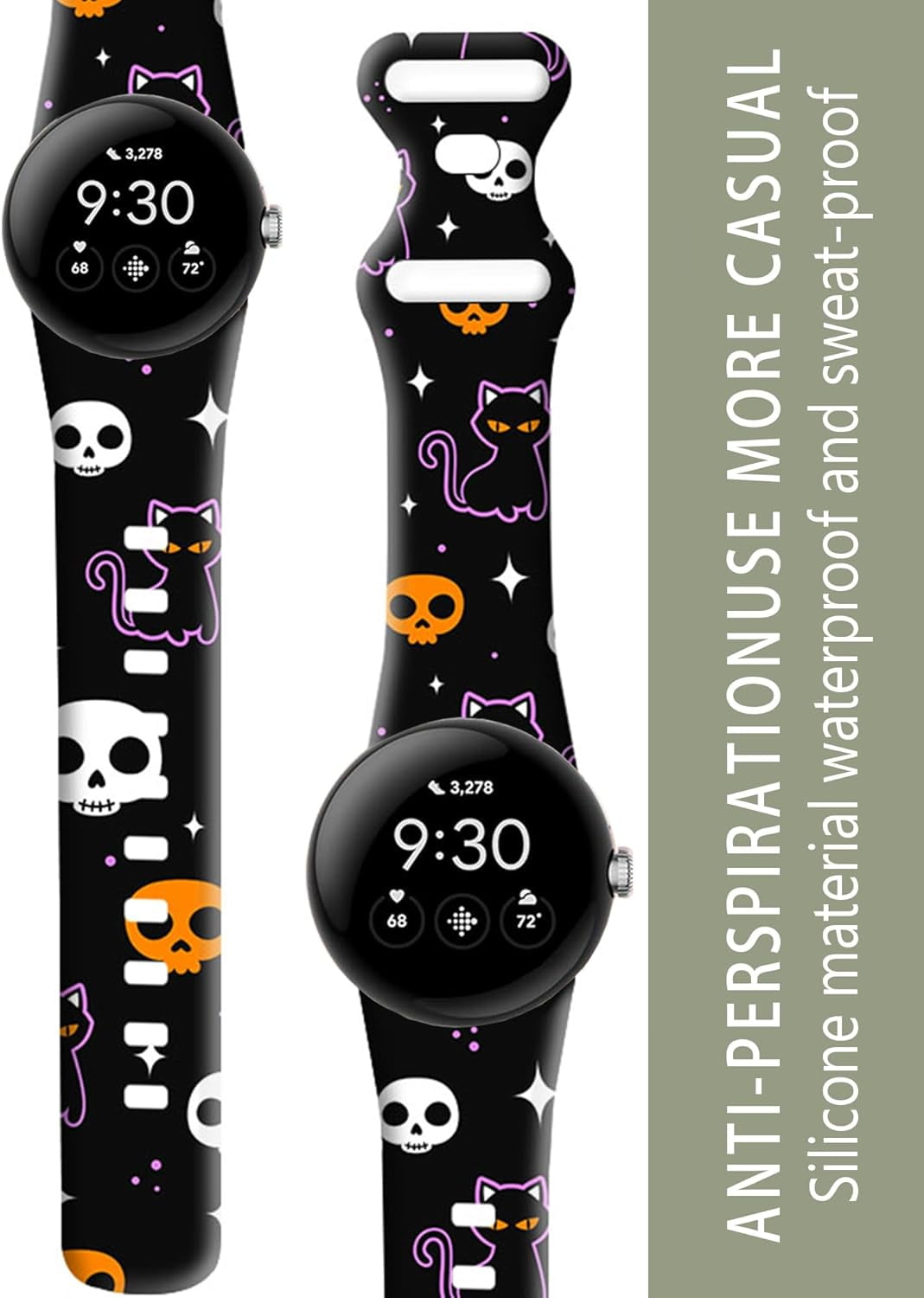 JUJHGRF-Compatible with Pixel Watch 3 41mm,Pixel Watch 2/1 Band for ...