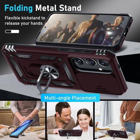 JUJHGRF-Compatible with Samsung Galaxy S25/S24 Case [Not for S25 ...