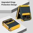 JUJHGRF-Compatible with Samsung Galaxy Z Flip 3 Case with Upgraded ...