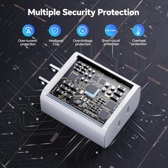 JUJHGRF-Compatible with iPhone 17/16/15 Charger Fast Charging, Dual ...