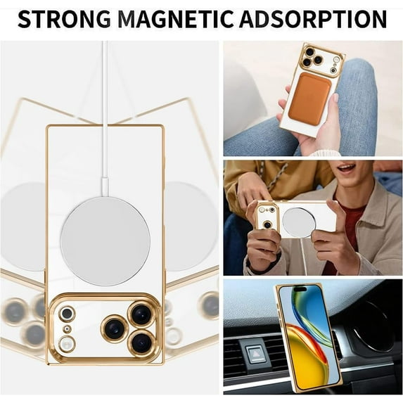 JUJHGRF-Designed Case for iPhone 17 Pro Max [Compatible with MagSafe ...