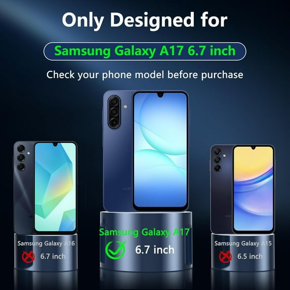 JUJHGRF-Galaxy A17 5G Phone Case, Magnetic Samsung Galaxy A17 5G Case ...