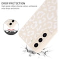 JUJHGRF-Galaxy S22 Plus Case White Leopard Pattern Phone Case with ...