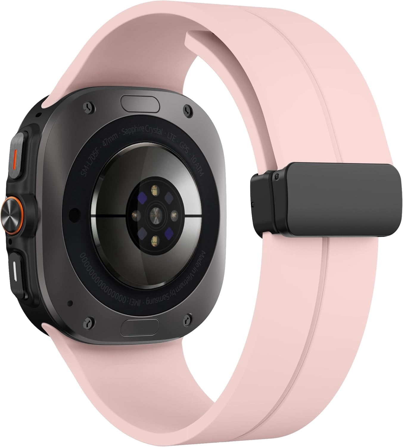 JUJHGRF-Magnetic Band Compatible with Samsung Galaxy Watch Ultra 47mm ...