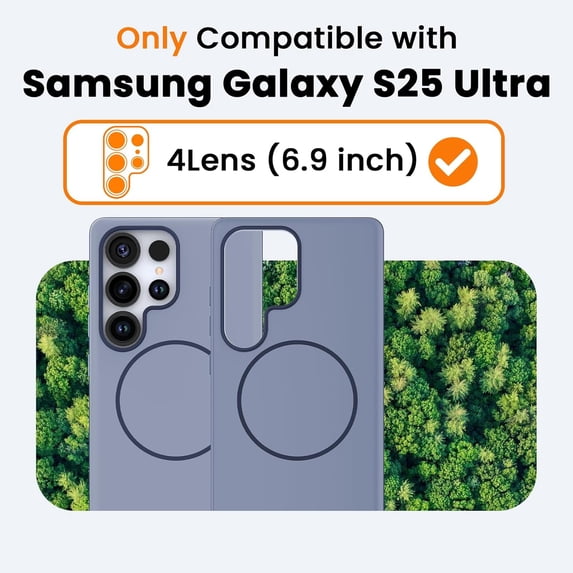 JUJHGRF-Magnetic Case for Samsung Galaxy S25 Ultra, [Military-Grade ...