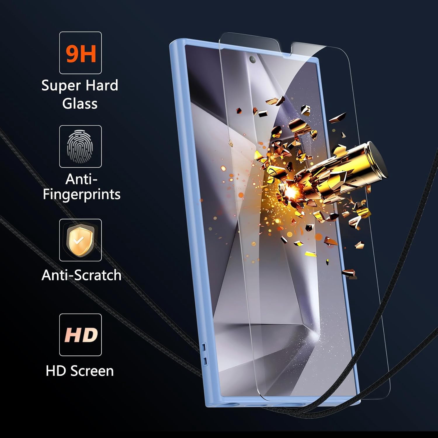 JUJHGRF-Magnetic for Samsung Galaxy S24 Ultra Case [Compatible with MagSafe] Shockproof Military ...