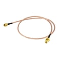 JUJHGRF-SMA Female Bulkhead Mount to SMA Male RG316 Antenna Extension ...
