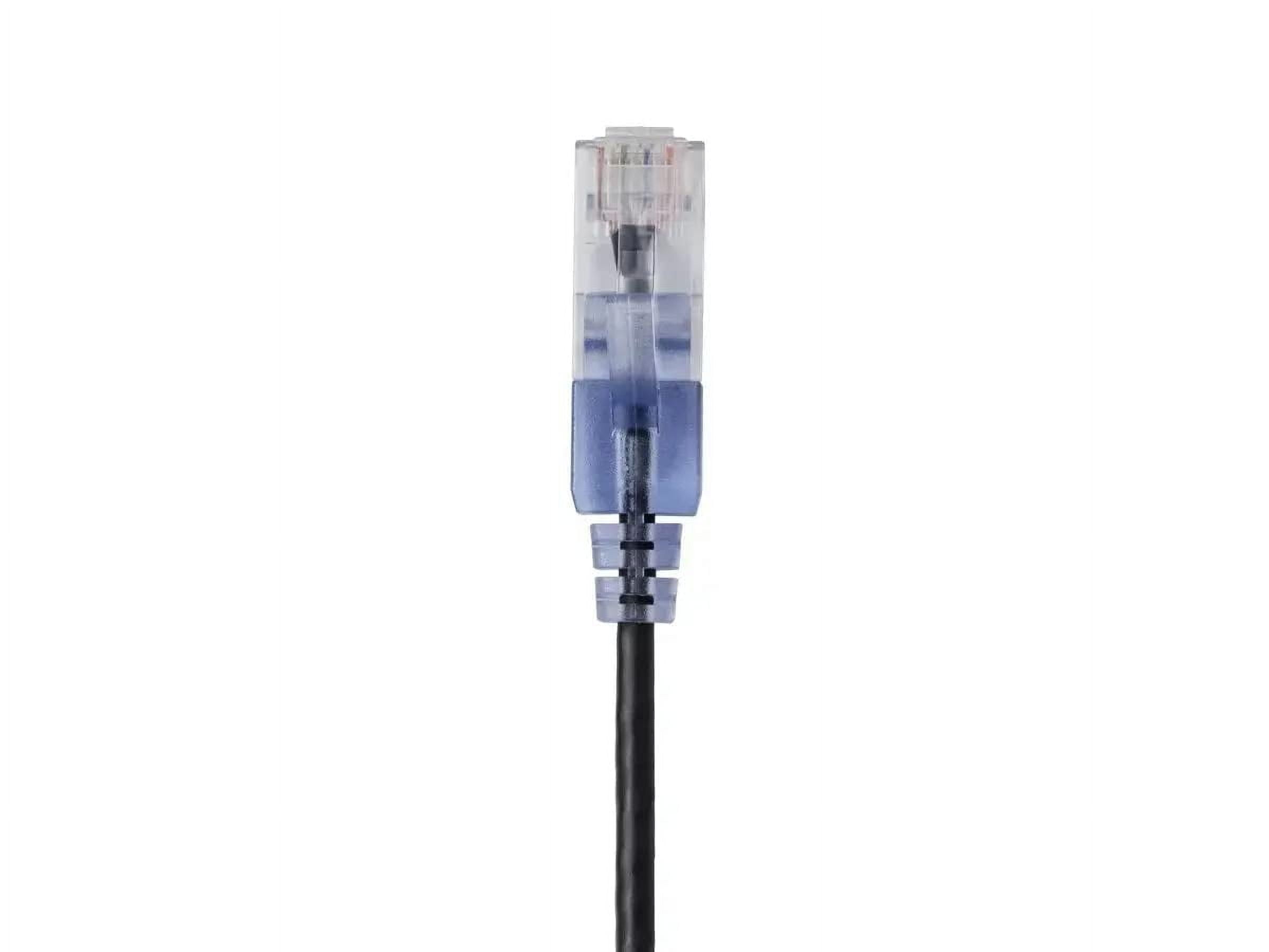 JUJHGRF-SlimRun Cat6A Ethernet Patch Cable - Snagless RJ45 Stranded ...