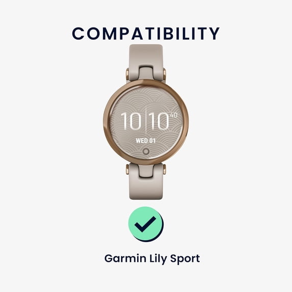 JUJHGRF-Straps Compatible with Garmin Lily Sport Straps - 2x ...