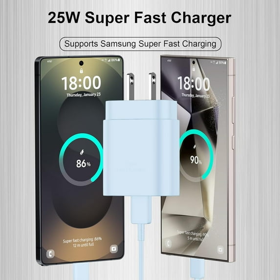 JUJHGRF-Super Fast Charger Type C,25W USB C Wall Charger Fast Charging ...
