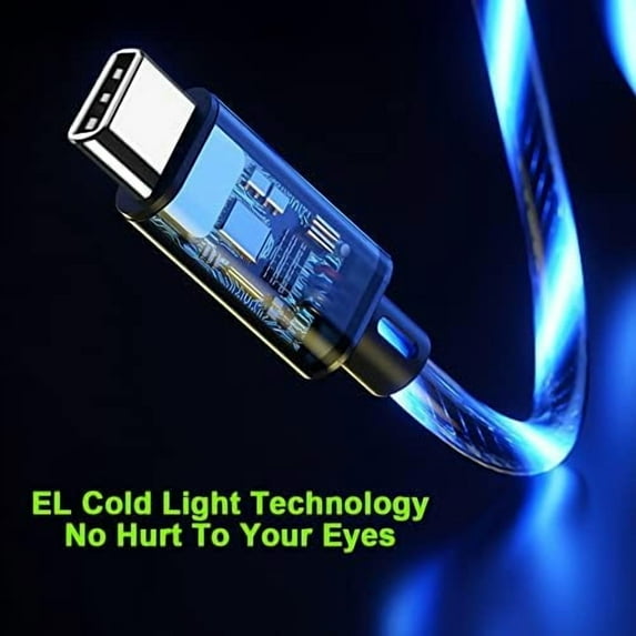 JUJHGRF-USB A to C Android Data Cable, Blue Model Supports Fast ...