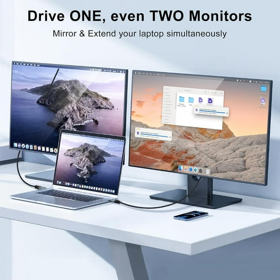 JUJHGRF-USB C to VGA Cable 3.3FT, USB Type C to VGA Conversion 1080P ...