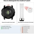 JUJHGRF-Watch Band for Garmin Instinct 2X Solar Tactica/Instinct 2X ...