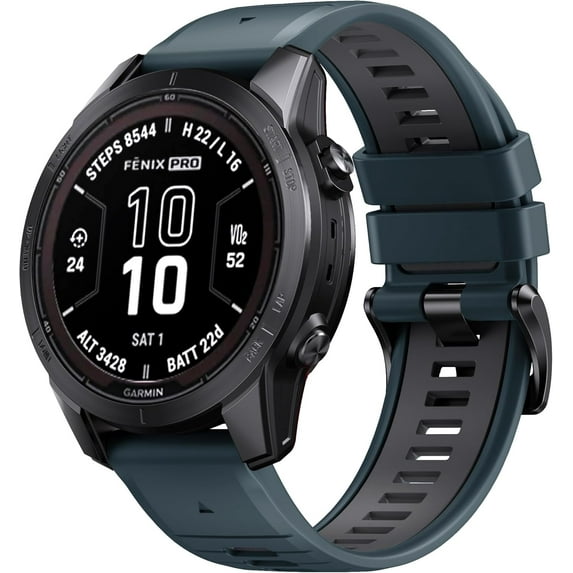 JUJHGRF-for Fenix 6S/Fenix 7S/Fenix 5S Watch Band 20MM Silicone Watch ...