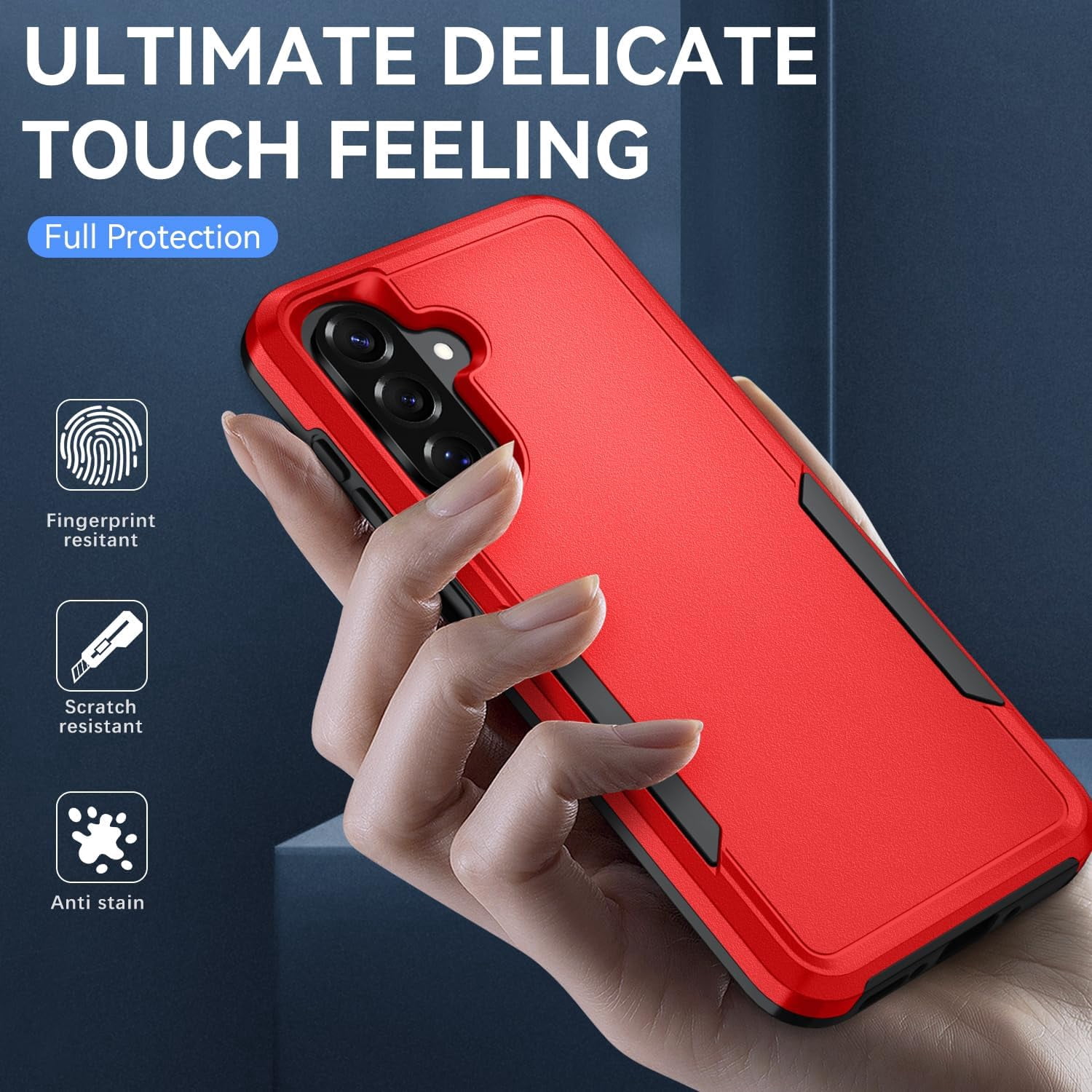 JUJHGRF-for Samsung Galaxy A17 5G Case with HD Screen Protector ...