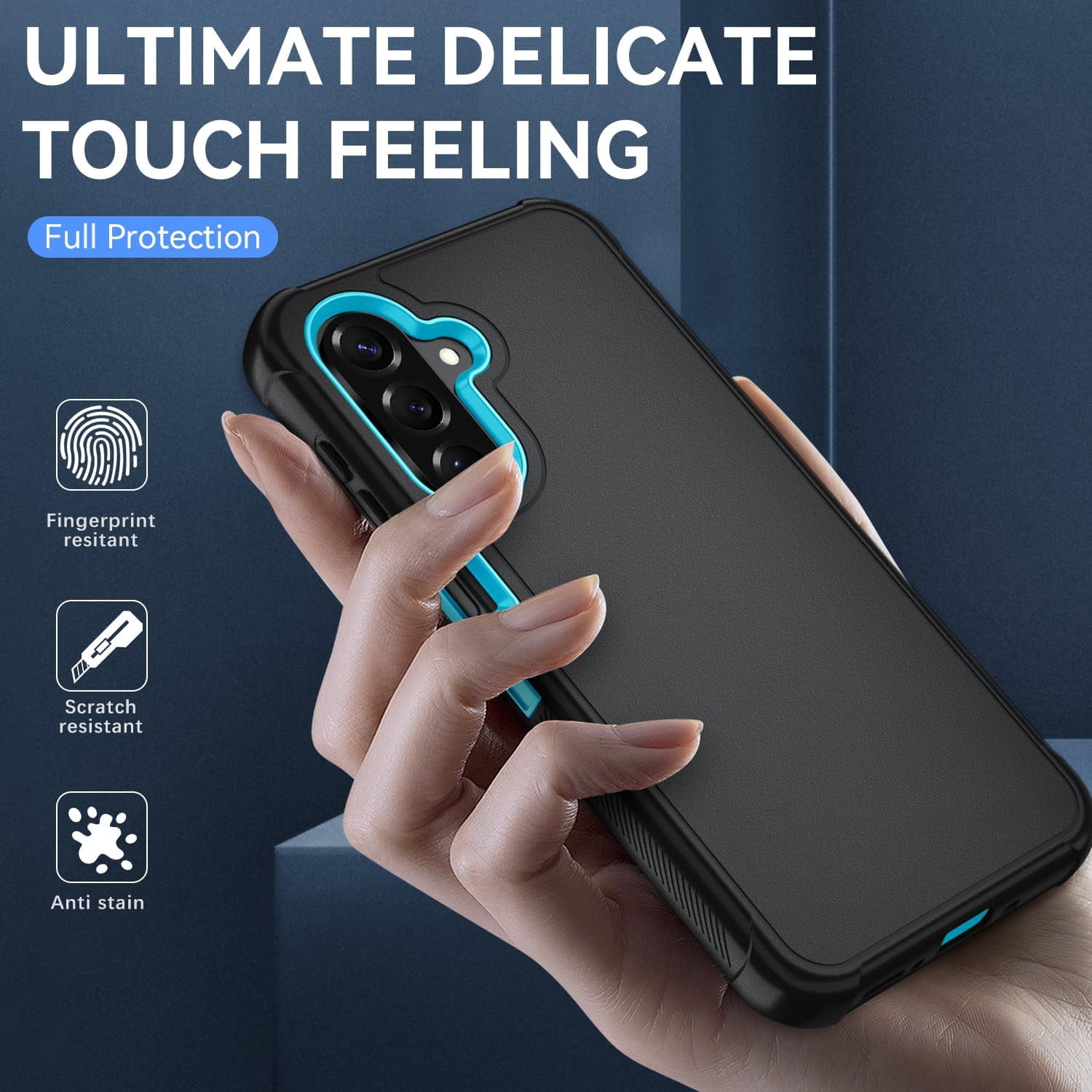 JUJHGRF-for Samsung Galaxy A17 5G Case : Shockproof Phone Cover with HD ...