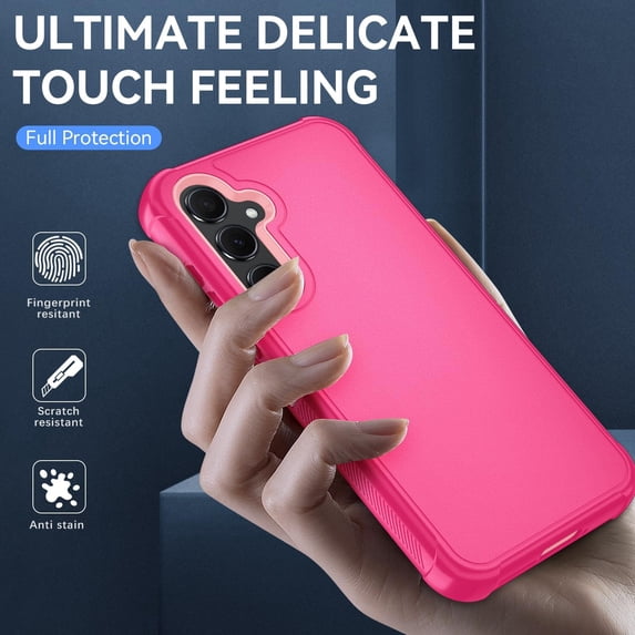 JUJHGRF-for Samsung Galaxy A35 5G - HD Screen Protector & Military ...