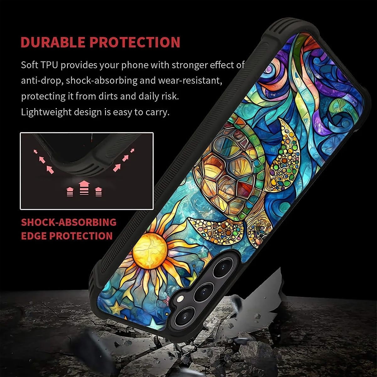 JUJHGRF-for Samsung Galaxy S23 FE Case,Soft Silicone Shockproof Bumper ...