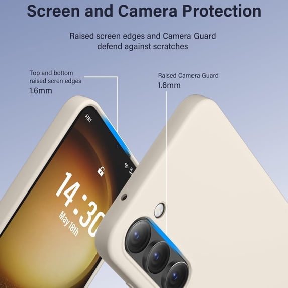 JUJHGRF-for Samsung Galaxy S23 Plus Case Slim Fit Ultra-Thin Super Soft ...