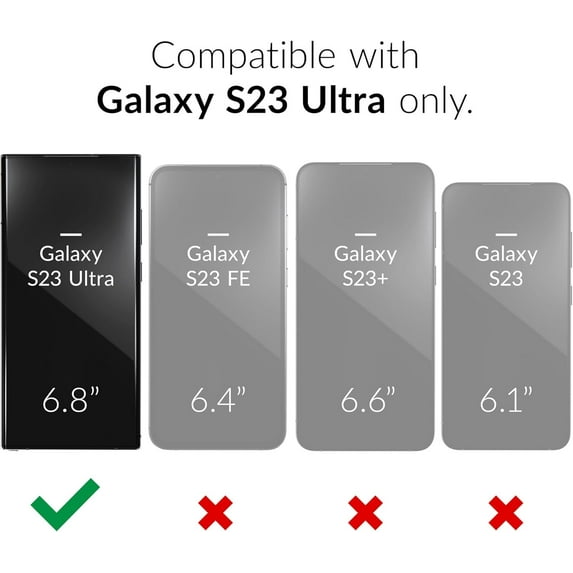 JUJHGRF-for Samsung Galaxy S23 Ultra Case, Shockproof Protection Dual ...