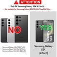 JUJHGRF-for Samsung Galaxy S24 Case with 2-Pack HD Screen Protectors ...