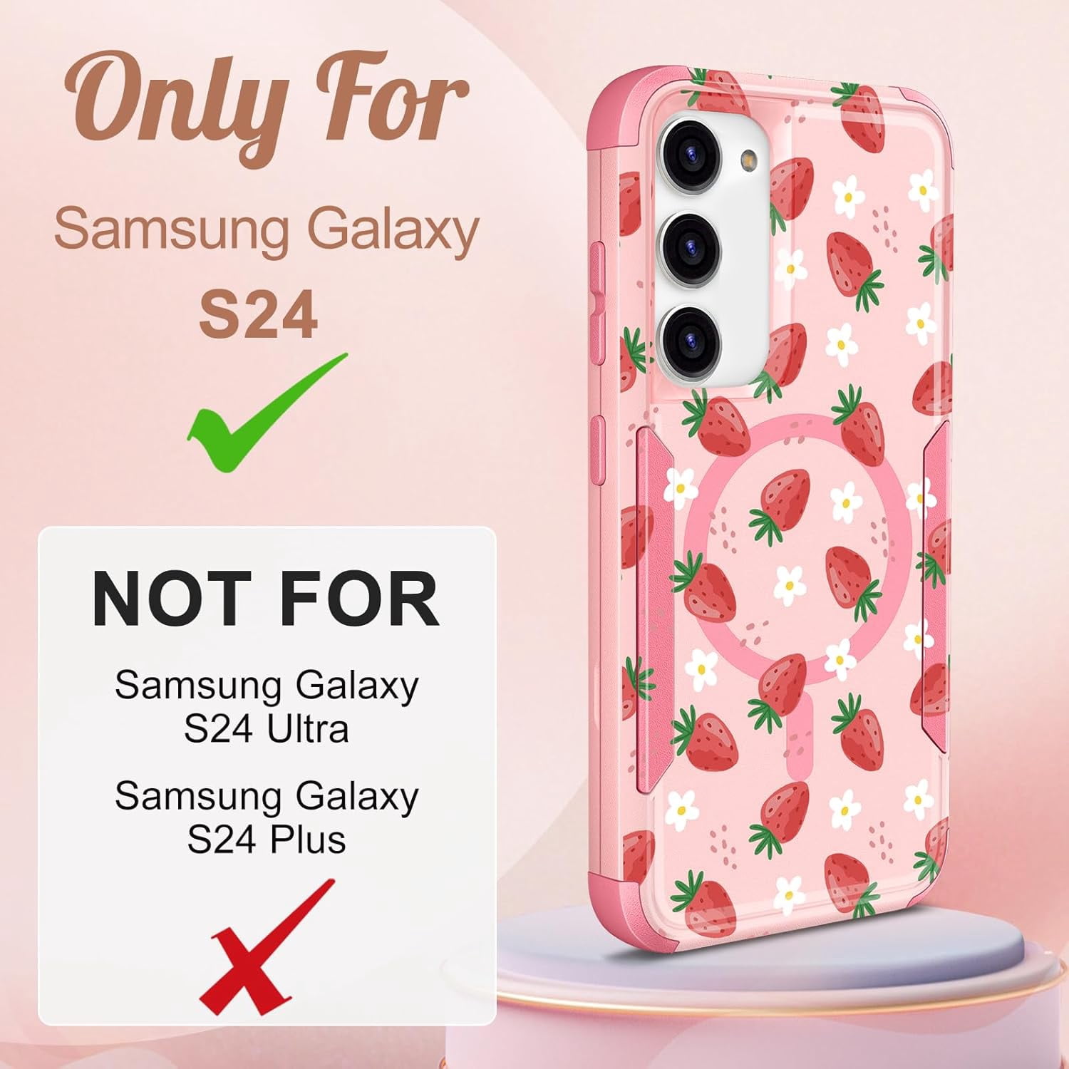 JUJHGRF-for Samsung Galaxy S24/S25 Case - [Compatible with MagSafe ...