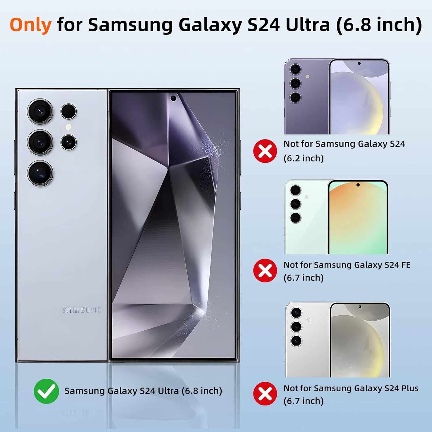 JUJHGRF-for Samsung Galaxy S24 Ultra Case,Liquid Silicone Upgrade [Soft ...