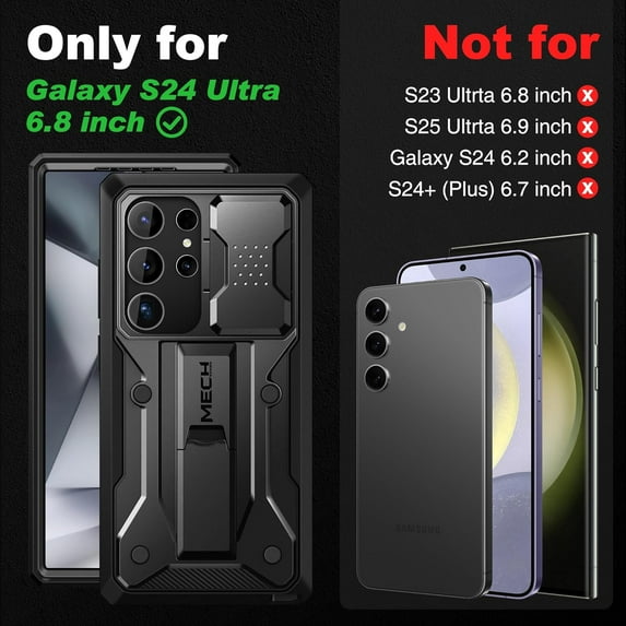 JUJHGRF-for Samsung Galaxy S24 Ultra Case, [with Privacy Screen ...