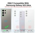 JUJHGRF-for Samsung Galaxy S25 Ultra Case, S25 Ultra Heavy Duty ...