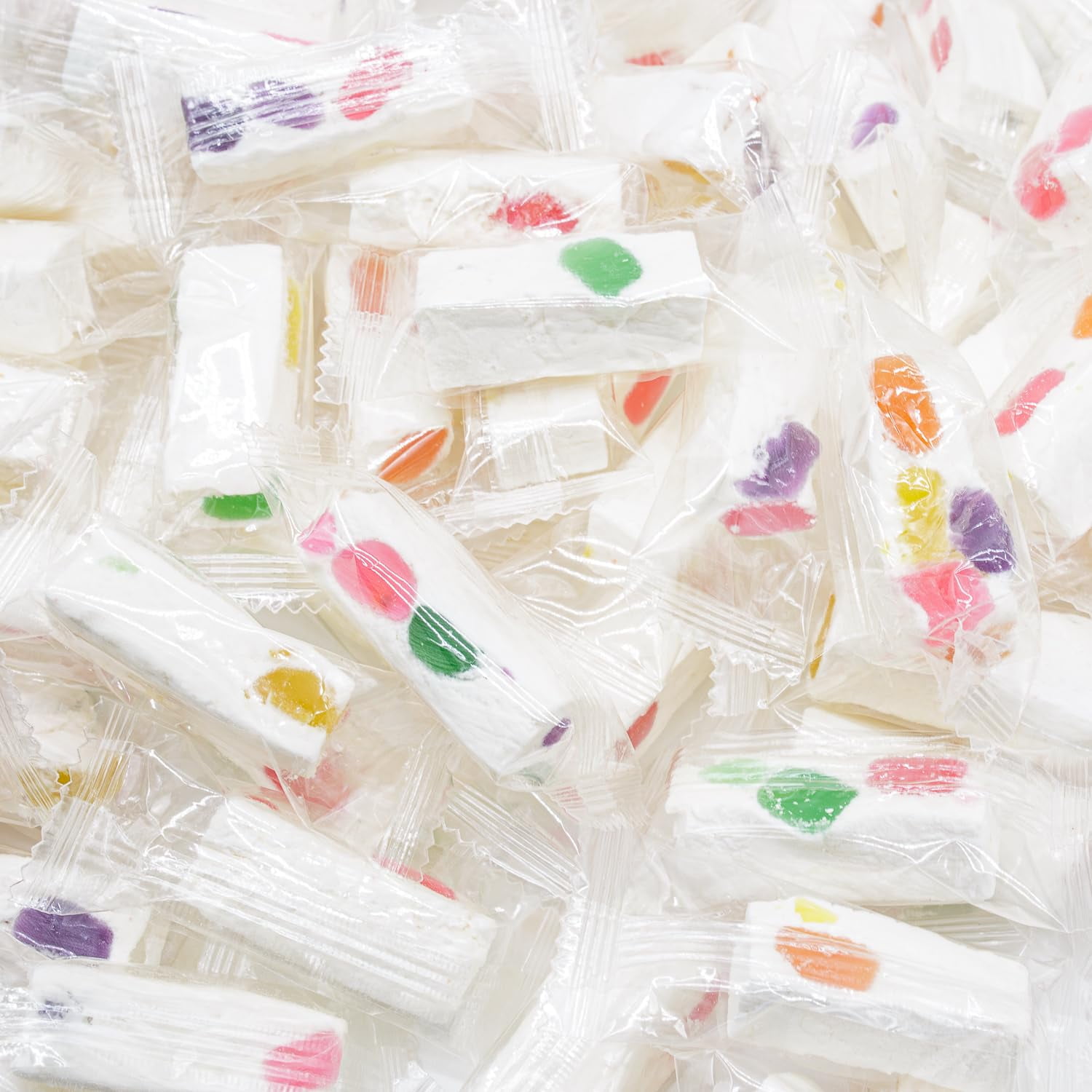 JUJUBE NOUGAT Candy Tropical MFF30 1 lb - with Jelly Fruit Pieces, No ...