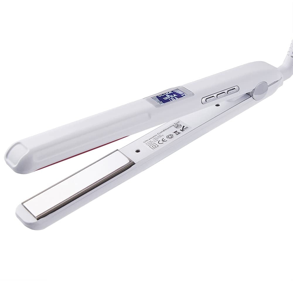 JUKEY Hair Straightener Infrared with Ultrasonic Care Iron Cold ...
